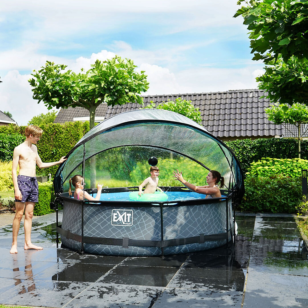 Will an EXIT pool dome or canopy fit on my frame pool? | EXIT Toys